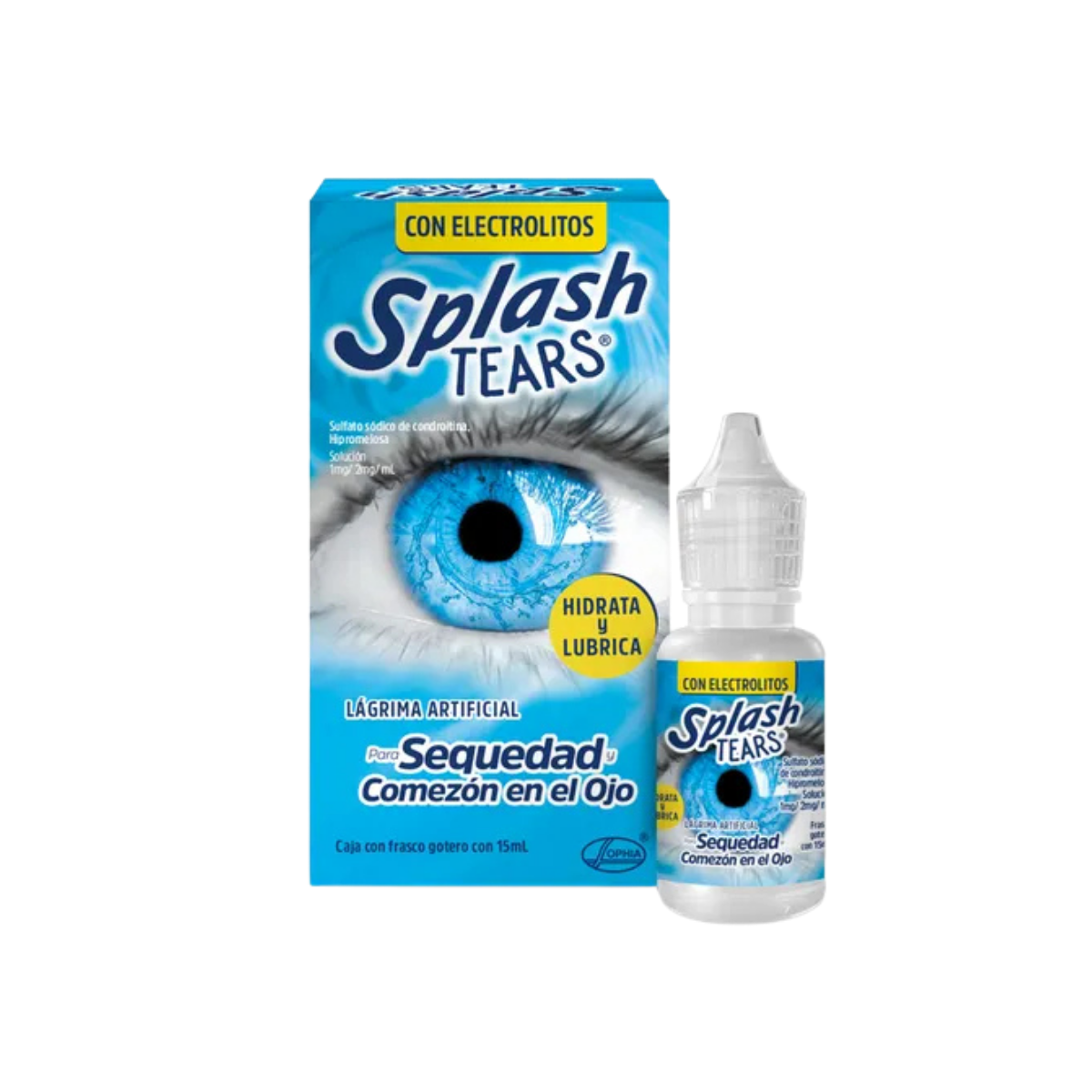 Splash-Tears (Hipromelosa/Sulfato de Condoitrina) 1 Mg Solución Gotas ...