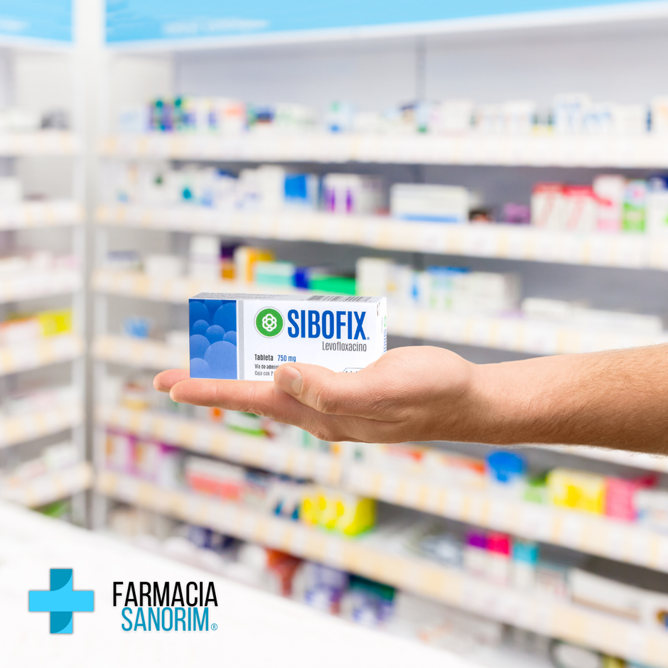 Sibofix (Levofloxacino) 750 mg Caja con 7 Tabletas – Farmacia Sanorim