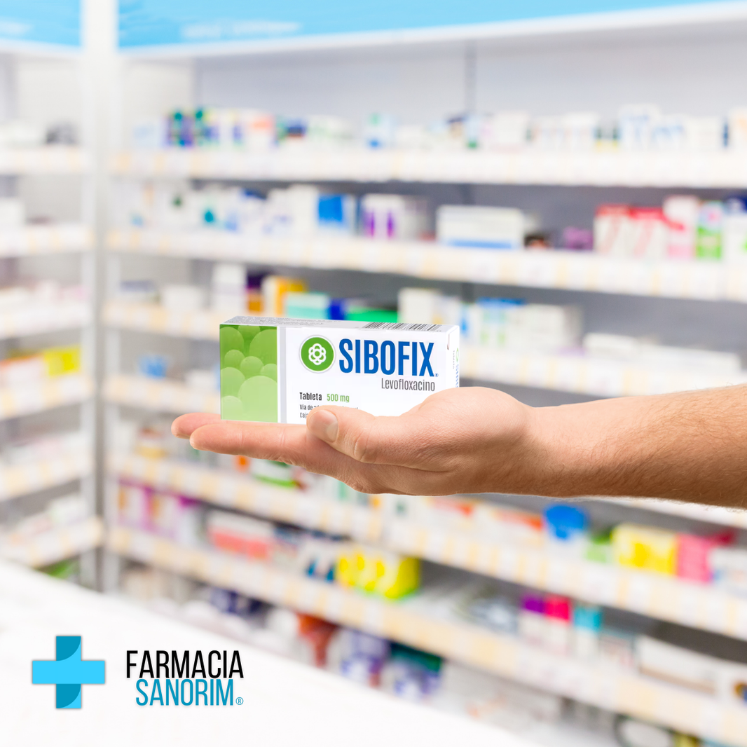 Sibofix (Levofloxacino) 500 mg Caja con 7 Tabletas – Farmacia Sanorim