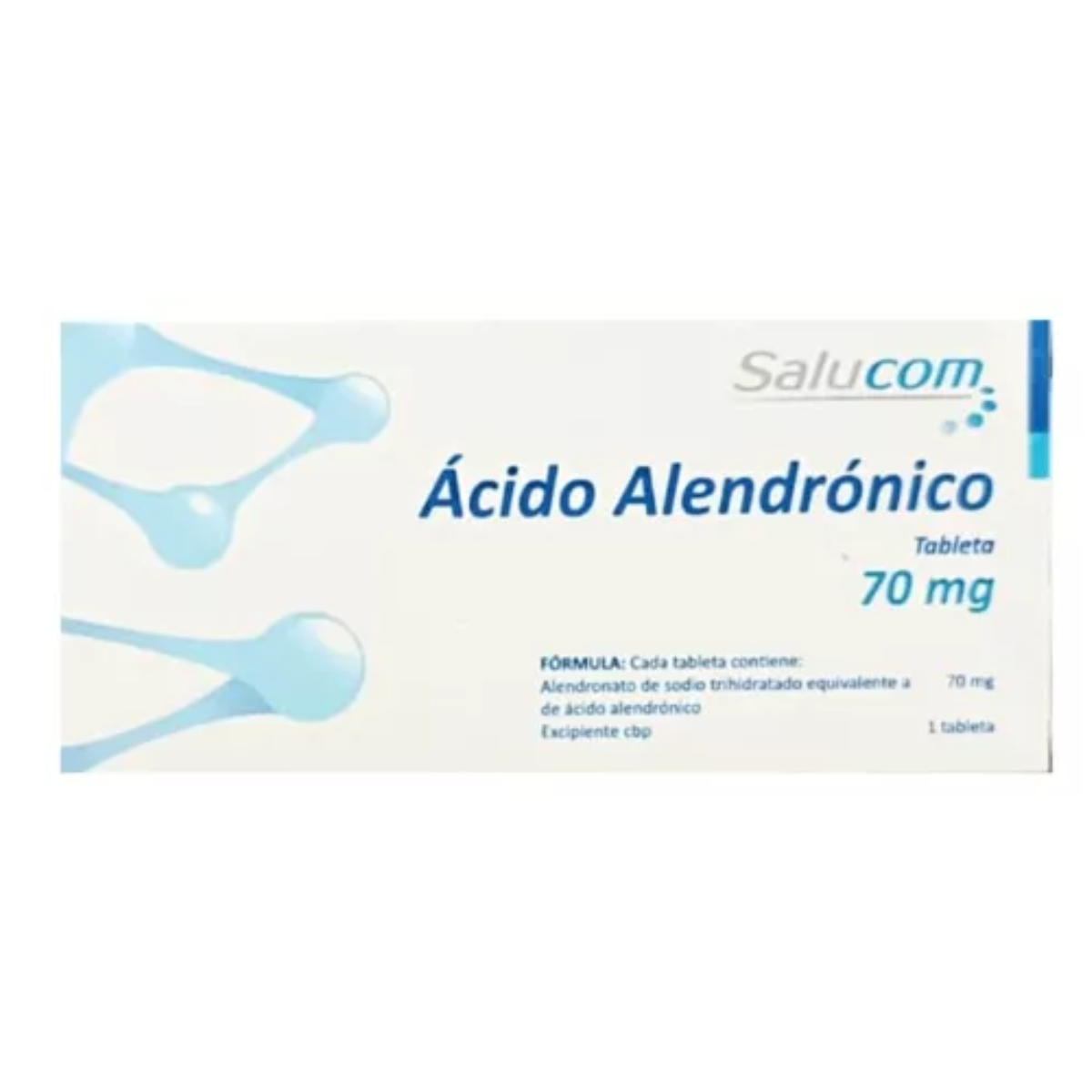 Ácido Alendrónico 70 mg caja con 4 tabletas – Farmacia Sanorim