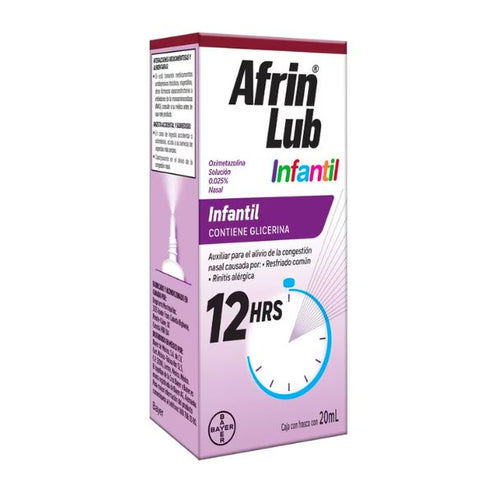 Afrin Lub Infantil Frasco con 20 ml – Farmacia Sanorim