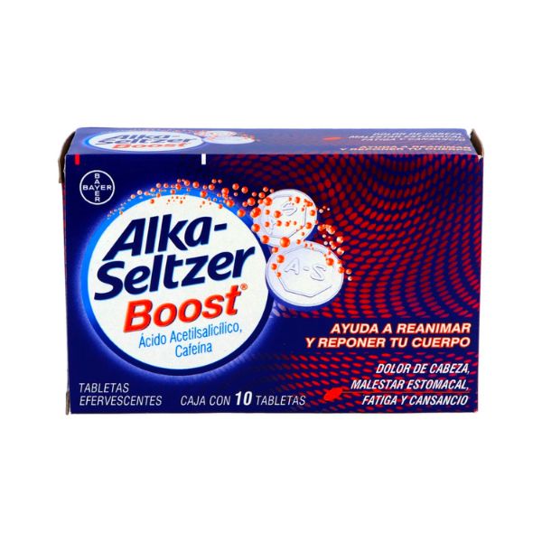 Alka-Seltzer Boost Caja con 10 Tabletas – Farmacia Sanorim
