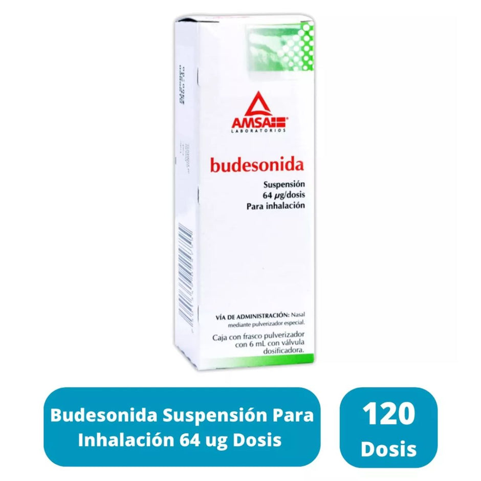 Budesonida 64 µg Suspensión Nasal 120 Dosis – Farmacia Sanorim