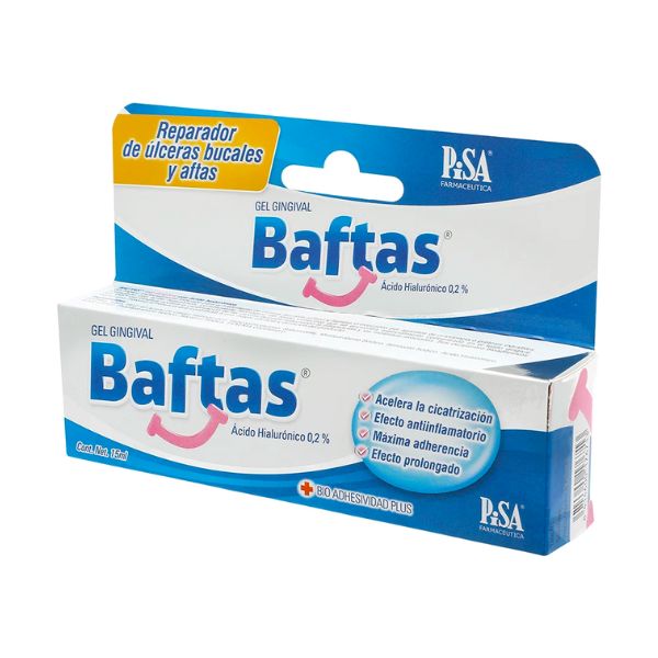 Baftas Gel Tubo con 15 ml Gingival – Farmacia Sanorim