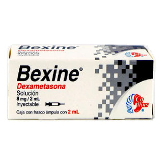 Bexine (Dexametasona) 8 mg/2 ml 1 Ampolleta Inyectable – Farmacia Sanorim