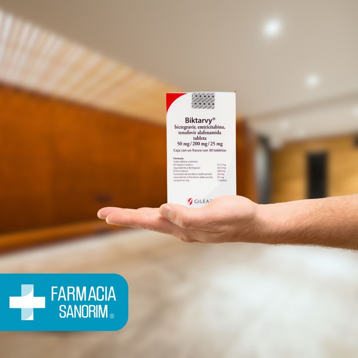 ¿Dónde comprar Biktarby 50 mg / 200 mg / 25 mg Caja con Frasco con 30 ...