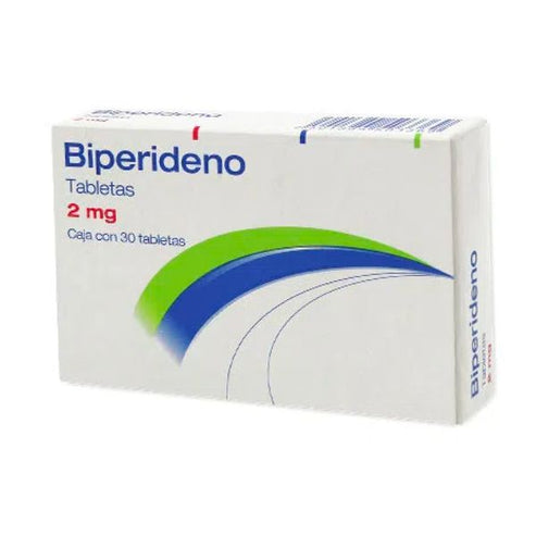 Biperideno 2 mg Caja con 30 Tabletas – Farmacia Sanorim