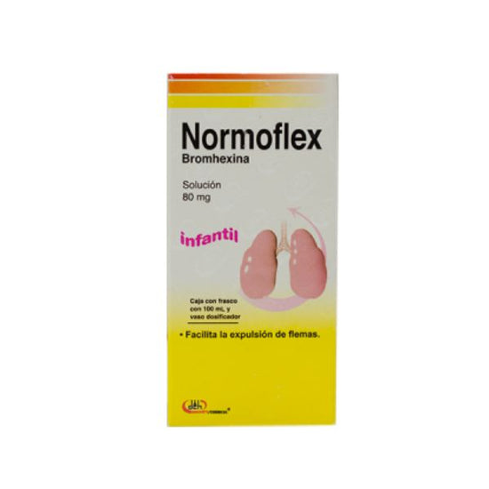 Normoflex (Bromhexina) Solución 80 mg Con 100 ml Infantil – Farmacia ...