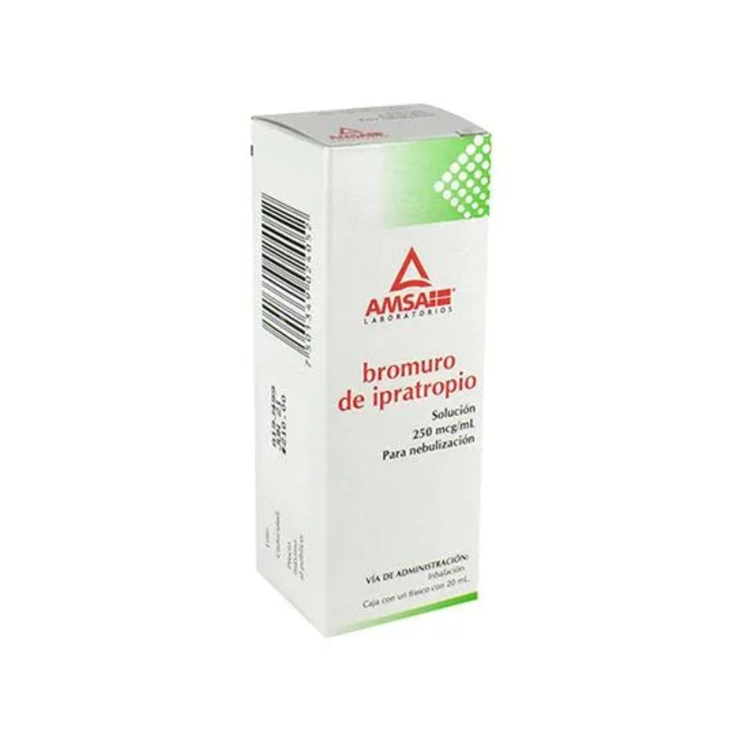 Bromuro de Ipratropio 25 mg /20 ml Solución para Nebulizar – Farmacia ...