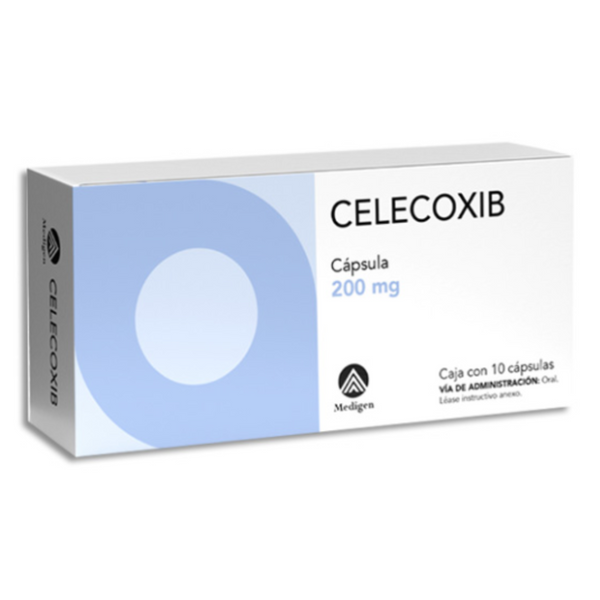 Celecoxib 200 mg Caja con 10 Capsulas – Farmacia Sanorim