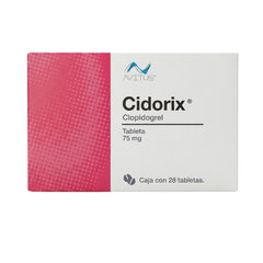Cidorix (Clopidogrel) 75 Mg Caja con 28 Tabletas – Farmacia Sanorim