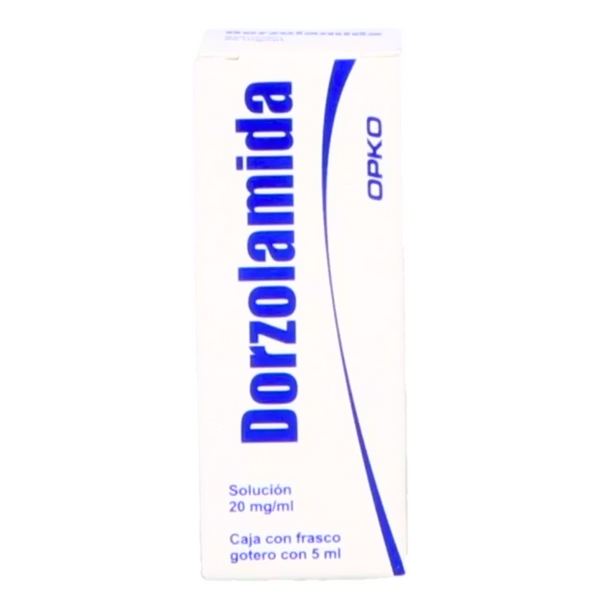 Dorzolamida 20 mg Solución Oftálmica Frasco Gotero con 5 mL – Farmacia ...