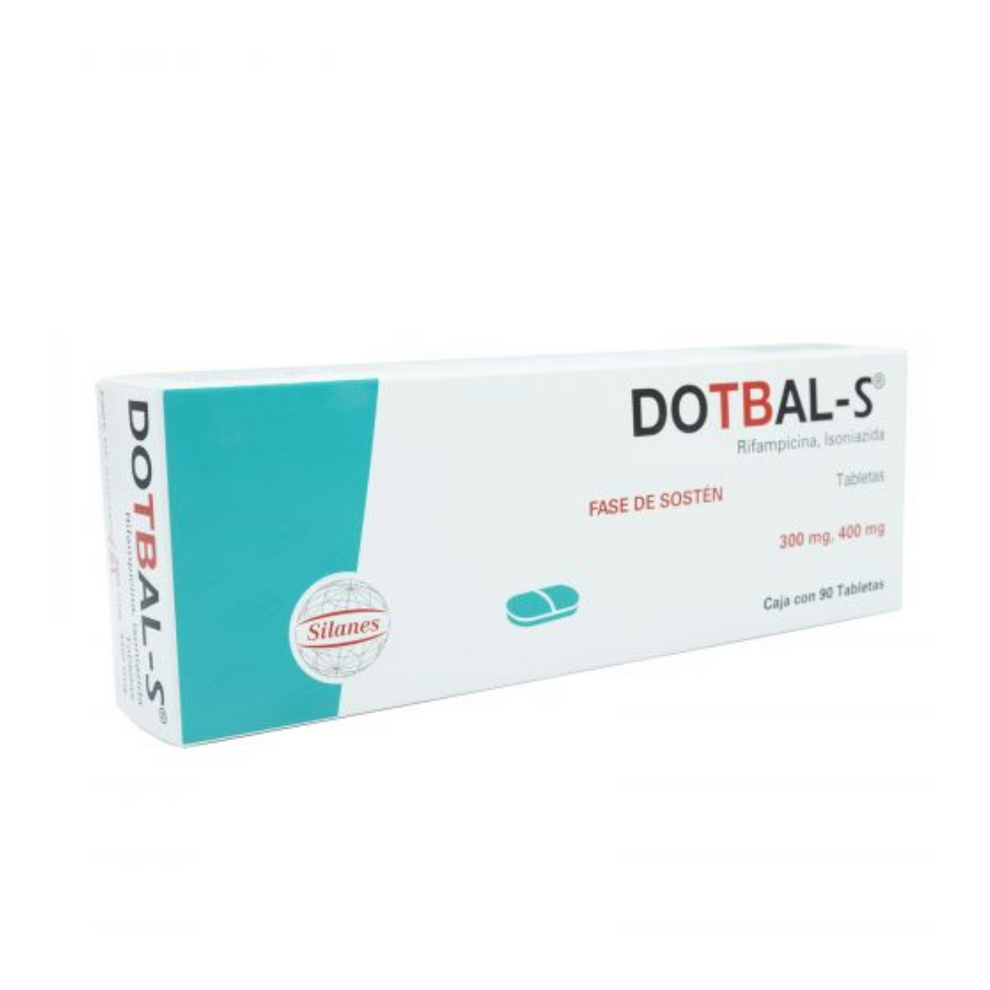 Dotbal s Fase Sostén (Rifampicina, Isoniazida) 300/400 mg Caja con 90 ...