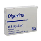 Digoxina 500 mg Caja con 6 Ampolletas – Farmacia Sanorim