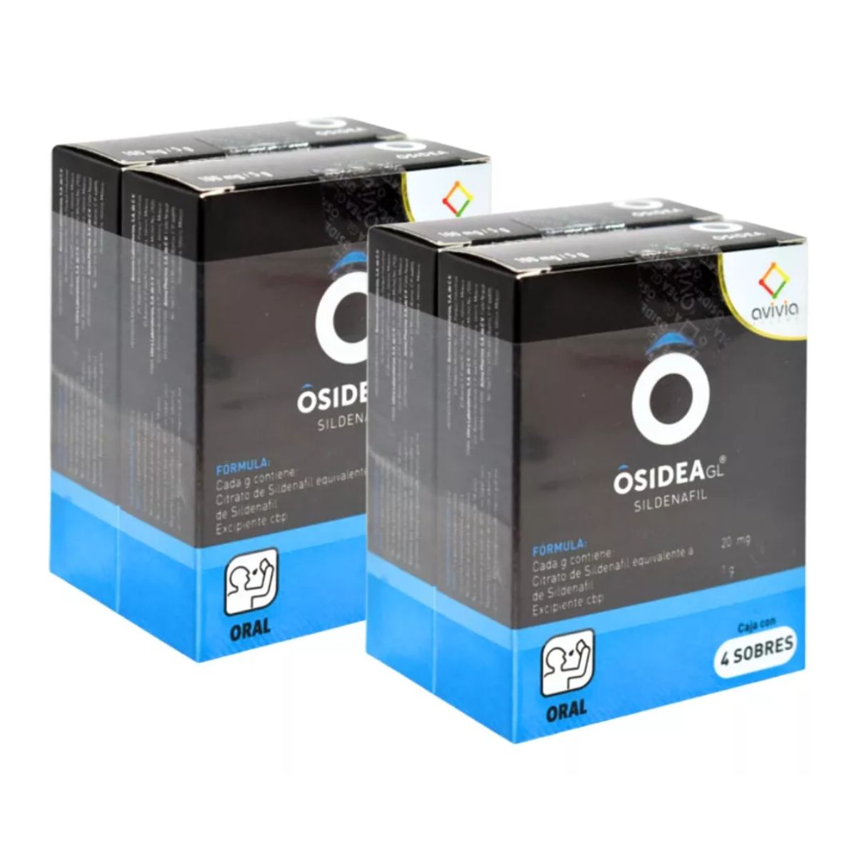 Sildenafil Gel Oral Osidea Gl 100 Mg Pack 16 Sobres De Gel – Farmacia ...