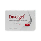 Divelgel (Bromuro De Pinaverio / Dimeticona) 100 mg / 300 mg con 16 Cá ...