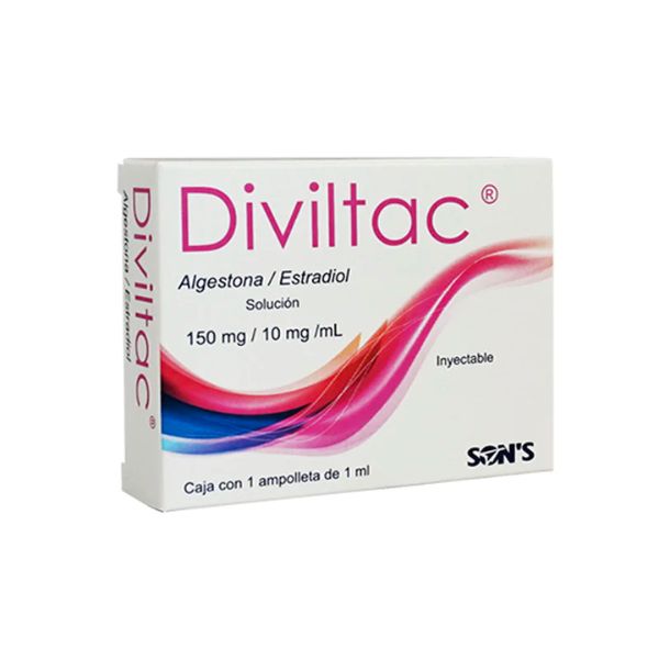 Diviltac (Algestona/Estradiol) 150/10 mg/ml Inyectable – Farmacia Sanorim