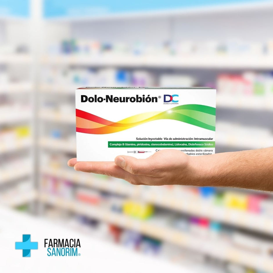 Dolo-Neurobion DC Solucion Inyectable Caja con 3 Jeringas Prellenadas ...