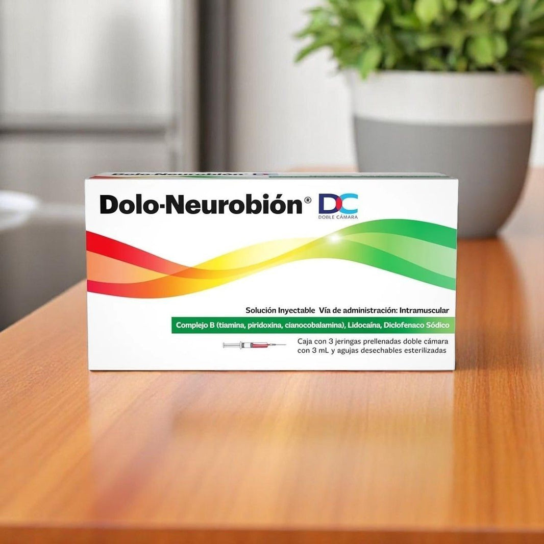 Dolo-Neurobion DC Solucion Inyectable Caja con 3 Jeringas Prellenadas ...