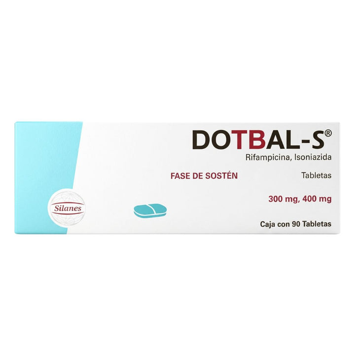 Dotbal s Fase Sostén (Rifampicina, Isoniazida) 300/400 mg Caja con 90 ...