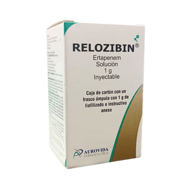 Relozibin (Ertapenem) 1 g Solución Inyectable – Farmacia Sanorim