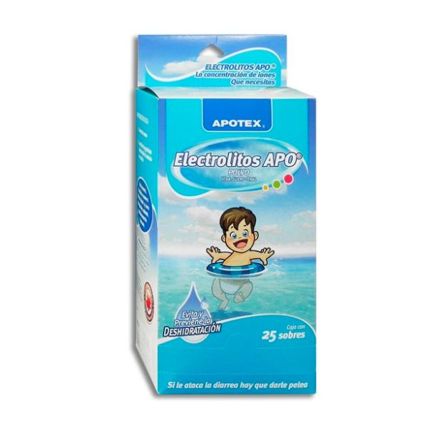 Apotex electrolitos 1 Sobre con 27.9 g de Polvo – Farmacia Sanorim