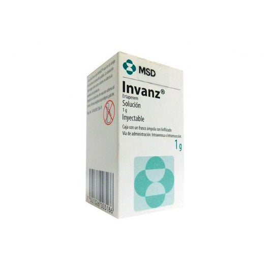 ¿Donde Comprar Invanz (Ertapenem) 1 g Ámpula? – Farmacia Sanorim
