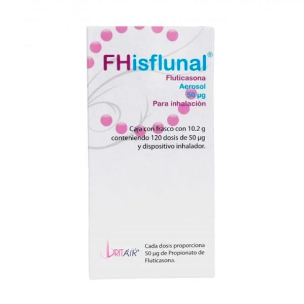 FHisflunal (Fluticasona 50 ug) Aerosol 60 Dosis – Farmacia Sanorim