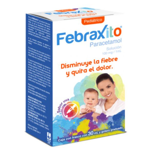 Febraxito (Paracetamol) 100 mg /1 ml Solución en Gotas – Farmacia Sanorim
