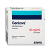 Genkova (Gentamicina) 80 mg / 2 ml Caja con 5 Ampolletas Inyectables – Farmacia Sanorim