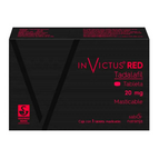 InVictus Red (Tadalafil) 20 mg 1 Tableta Masticable Sabor Naranja ...