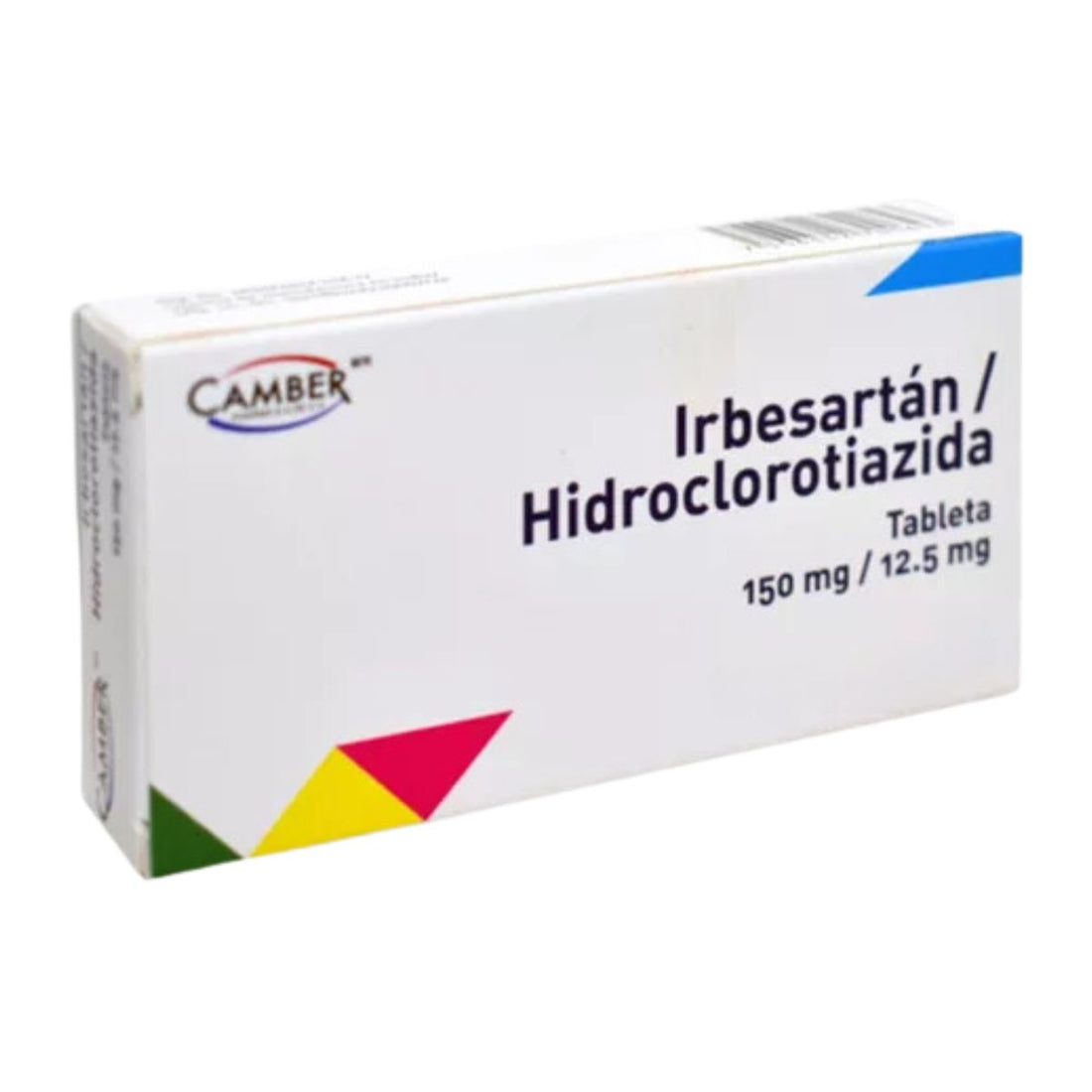 Irbesartan/Hidroclorotiazida 150 mg/12.5 mg Caja con 14 Tabletas ...