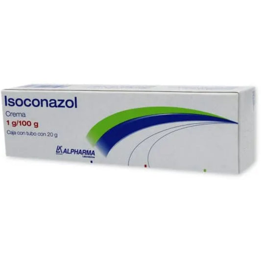 Isoconazol 1 g/ 100 g Caja con Tubo con 20 g Crema – Farmacia Sanorim