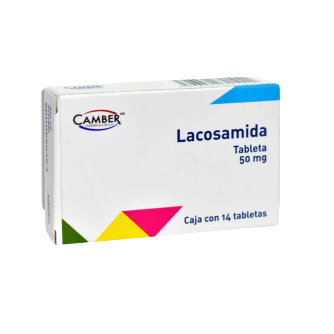 Lacosamida 50 mg Caja con 14 Tabletas – Farmacia Sanorim