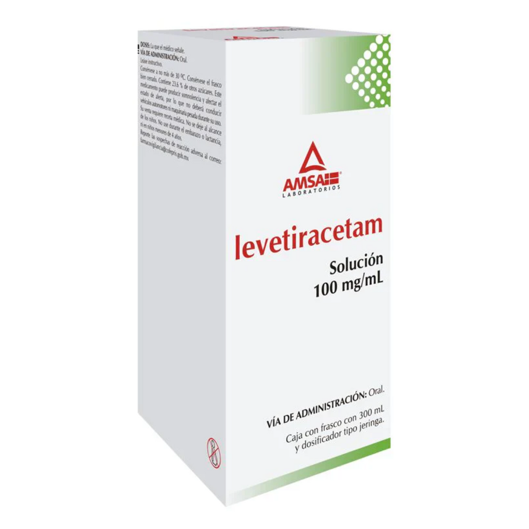 Levetiracetam Solución 100 mg/ml Caja con Frasco con 300 mL – Farmacia ...