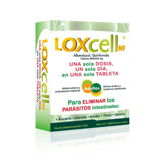 Loxcell Nf 400/300 mg Caja con 1 Tableta – Farmacia Sanorim
