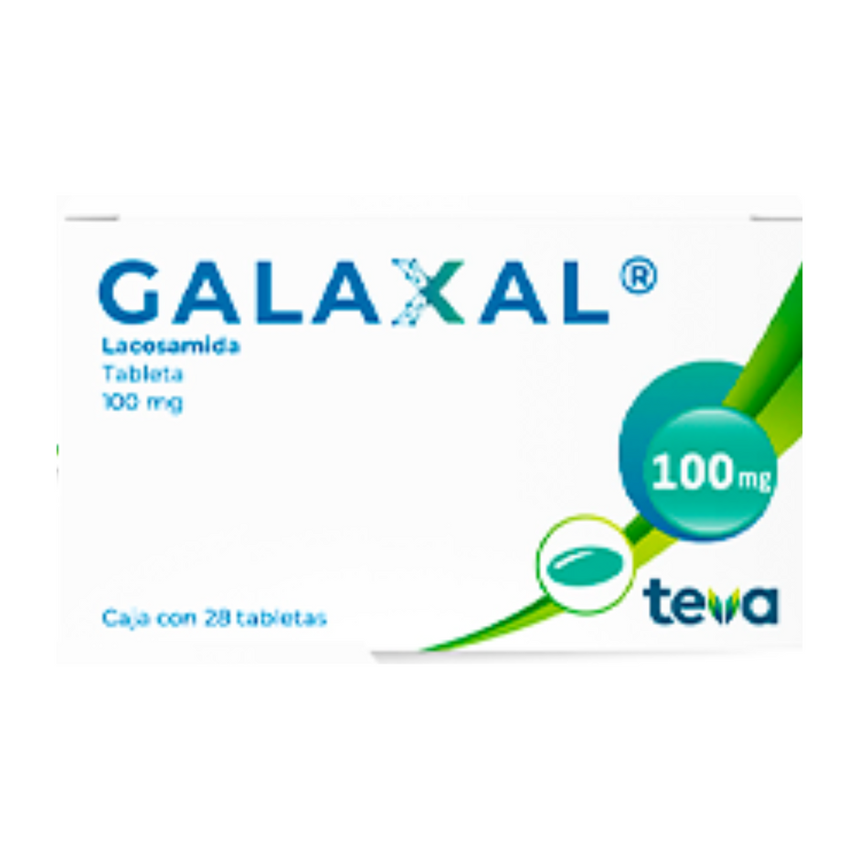 Galaxal (Lacosamida) 100 mg Caja con 28 Tabletas – Farmacia Sanorim