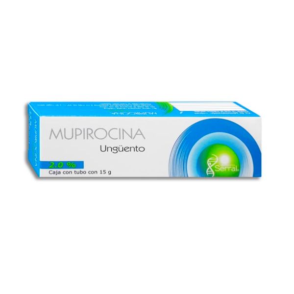 Mupirocina Ungüento 2.0% Caja Tubo con 15 g – Farmacia Sanorim