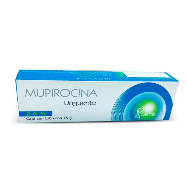 Mupirocina Ungüento 2.0% Caja Tubo con 15 g – Farmacia Sanorim