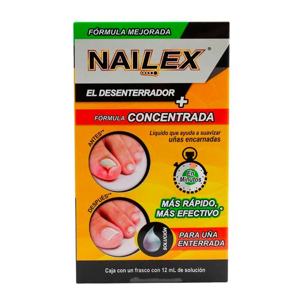 Nailex Desenterrador Caja con Fraco con 12 ml – Farmacia Sanorim