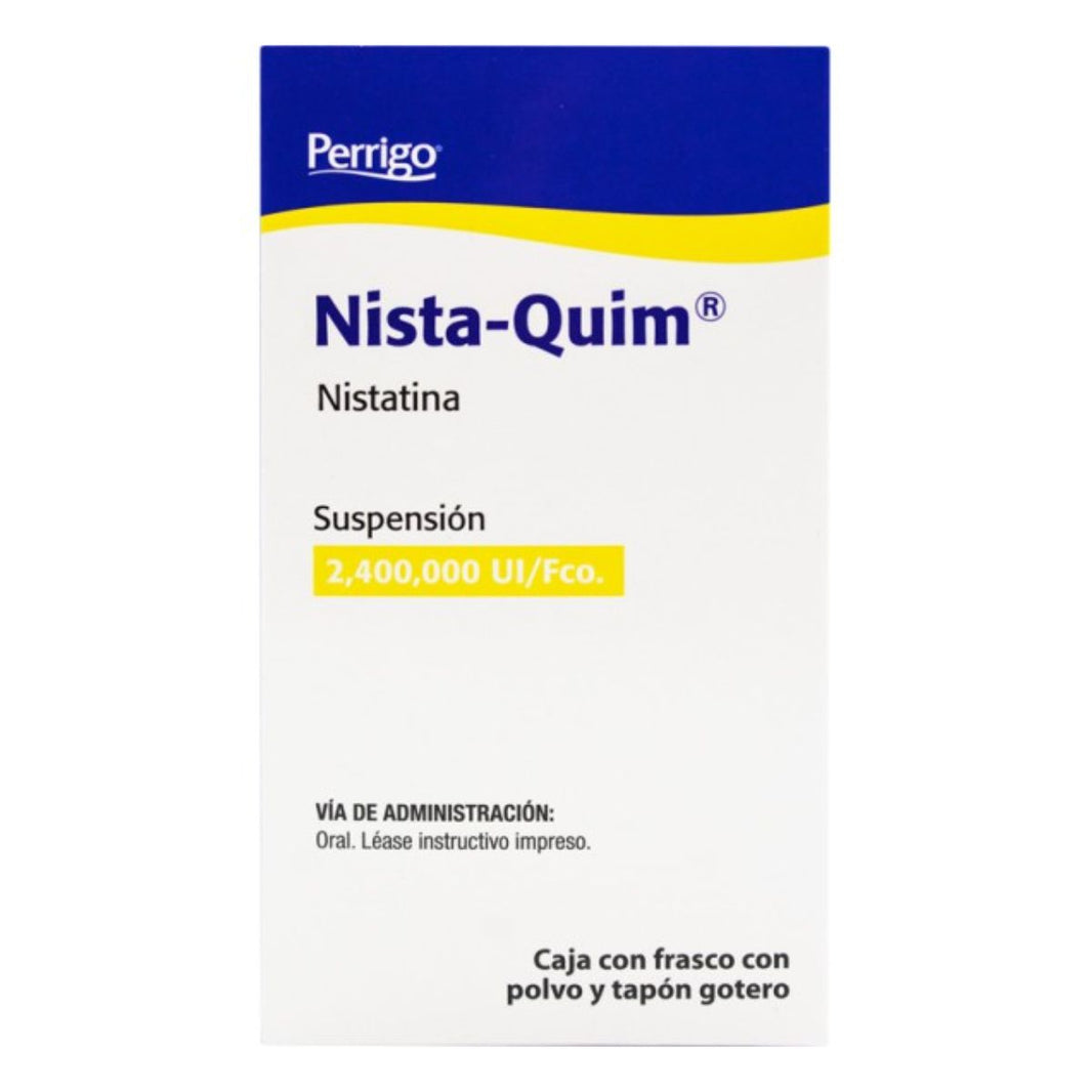 Nista-Quim Nistatina 2 400 000 UI Caja con Polvo para Suspensión ...