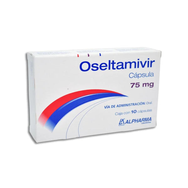 Oseltamivir 75 mg Caja con 10 Cápsulas – Farmacia Sanorim
