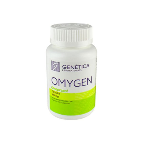 Omygen (Omeprazol) 20 mg Frasco con 60 Cápsulas – Farmacia Sanorim