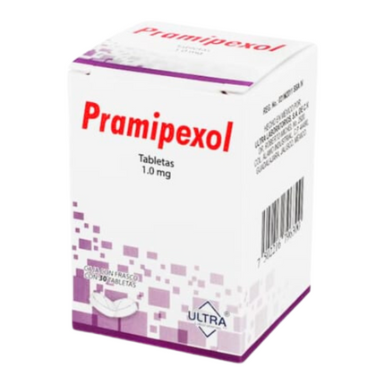 Pramipexol 1.0 mg Caja con 30 Tabletas – Farmacia Sanorim