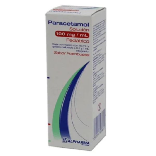 Paracetamol Solucion Gotas Pediatricas 100 mg/ml 15 ml – Farmacia Sanorim