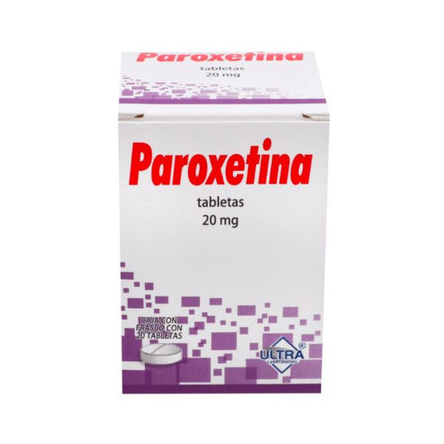 Paroxetina 20 mg Caja con 20 Tabletas – Farmacia Sanorim