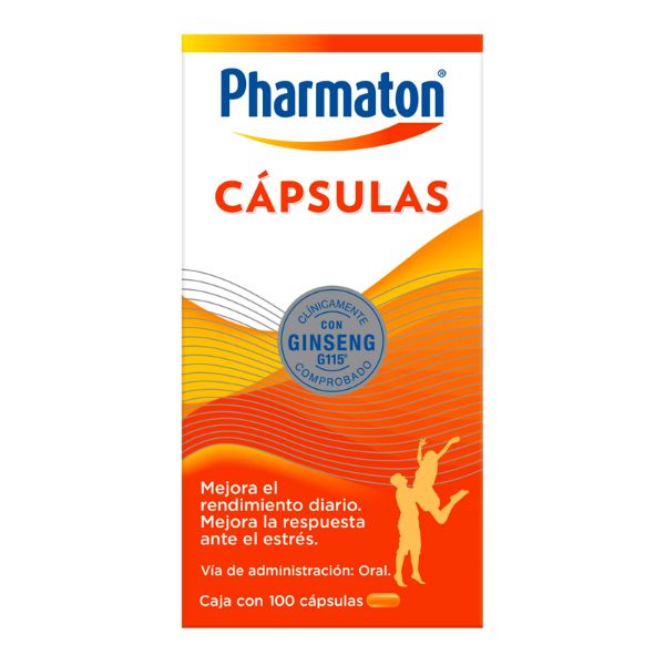 Pharmaton Capsulas Caja con 30 Cápsulas – Farmacia Sanorim