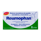 Reumophan (Clorzoxazona/Ketoprofeno 250mg/50mg) Caja con 10 Tabletas ...