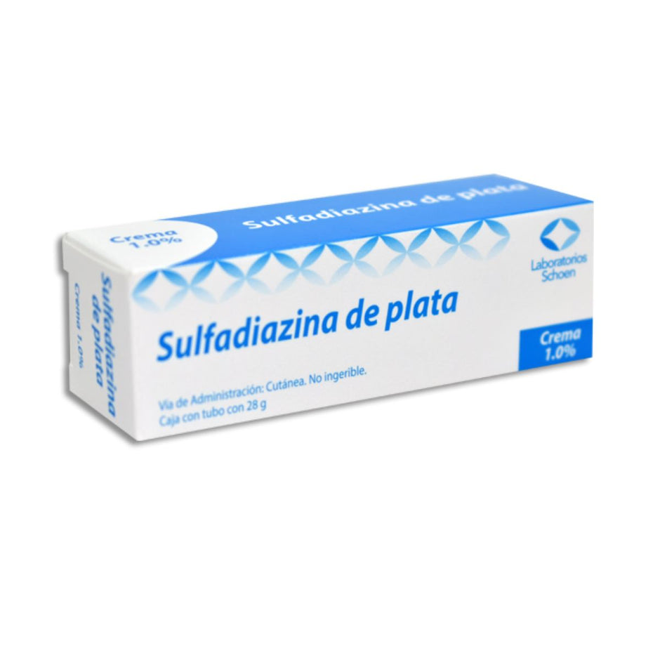 Sulfadiazina de Plata Crema 28 g – Farmacia Sanorim