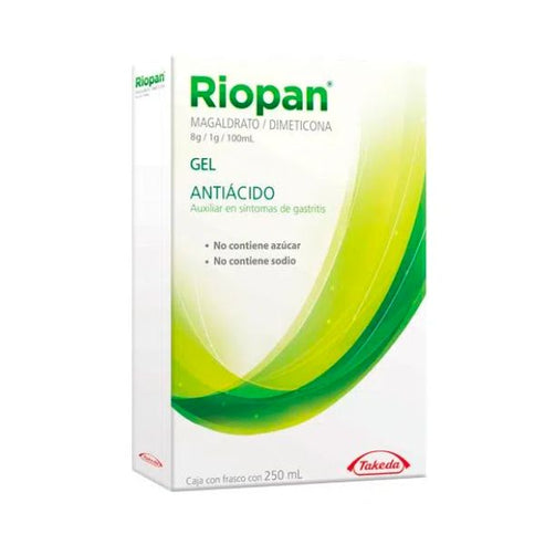 Riopan (Magaldrato/Dimeticona) 8 g/1 g/100 ml Frasco con 250 ml ...